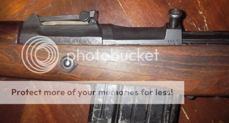 F/S German K43 and a masterpice arms MPA971 9mm - Calguns.net