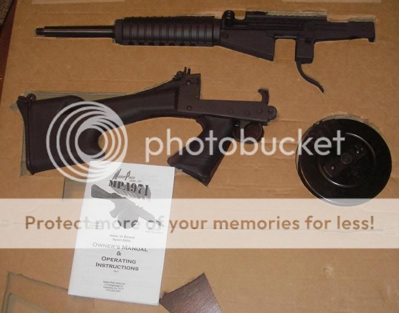 F/S German K43 and a masterpice arms MPA971 9mm - Calguns.net