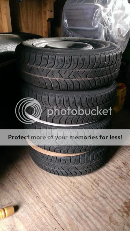 15" Steelies with snow tires | VW Vortex - Volkswagen Forum