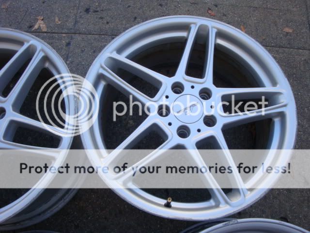E46 BMW Set of 4 authentic AC Schnitzer Type III 19-inch wheels (RIMS ONLY)