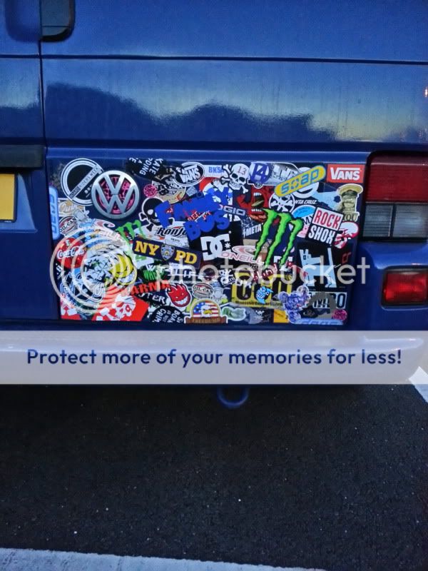 diy stickerbomb | VW T4 Forum - VW T5 Forum