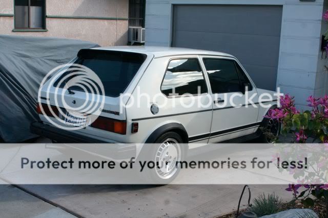 FS- 1984 Rabbit GTi Original, Zender skirts, Kamei wing. $4000. SO-CAL ...
