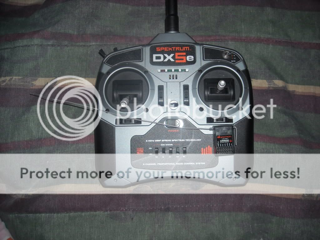 Spektrum DX5e with RX - R/C Tech Forums