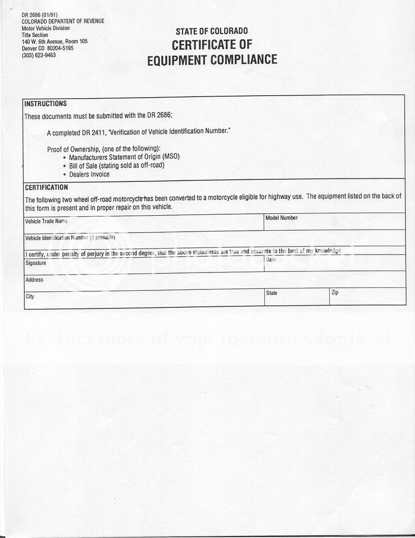 Title on My 2004 KTM 300 EXC Finally - Rocky Mountains - ThumperTalk