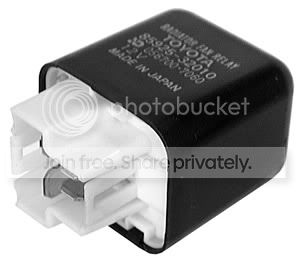 Toyota Radiator Fan Motor Relay For 1983-1986 Toyota Camry (OEM# 90987 ...