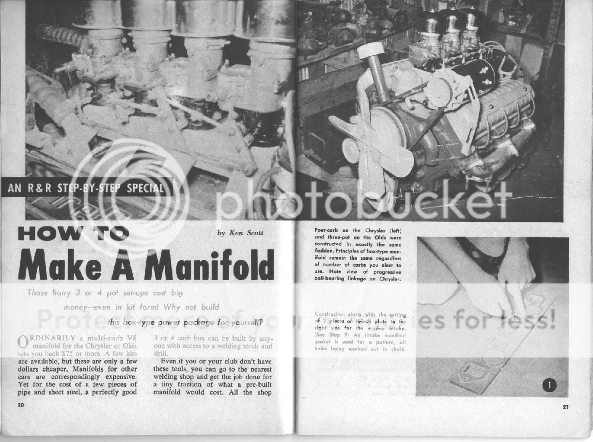 Homemade intake manifold. Aybody done it? | The H.A.M.B.