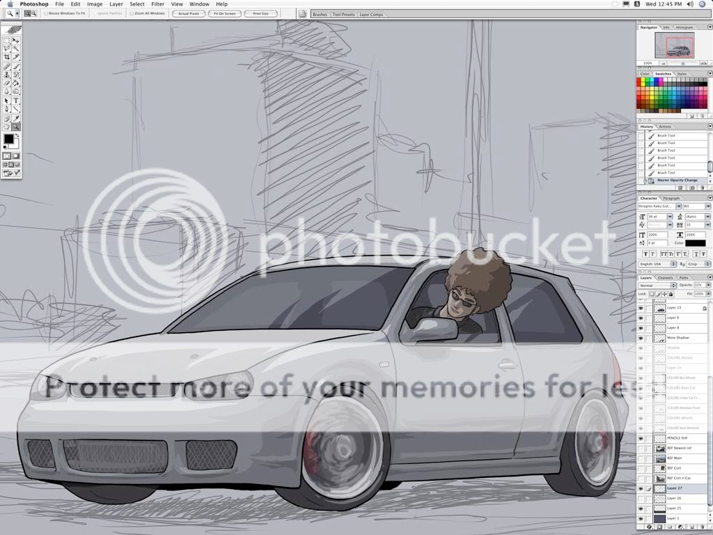 Simple GLI drawing! | Page 2 | VW Vortex - Volkswagen Forum