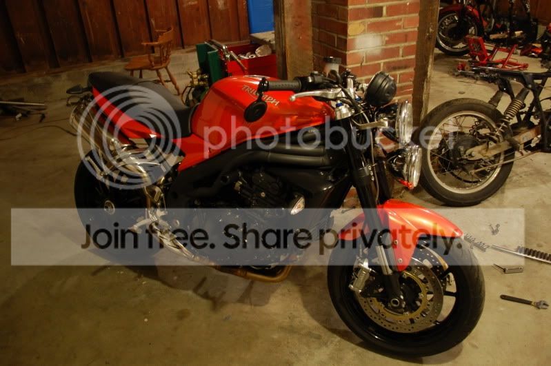 Goodbye bug-eyes! | Triumph Rat Motorcycle Forums