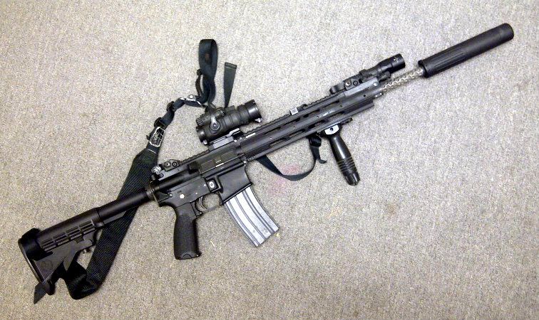 Suppressed Ruger SR-556 > AR Piston Systems > AR15.COM