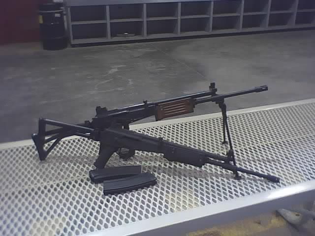 Comparison photos of Galil and Golani bullet guides | AK Rifles