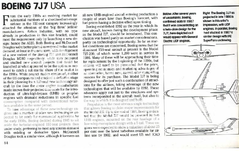 Boeing Experts, What Was The 7J7? - Airliners.net