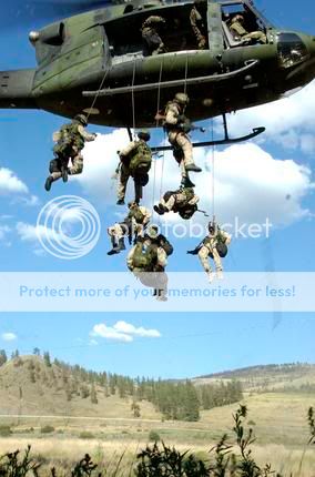 Canada's shock troops