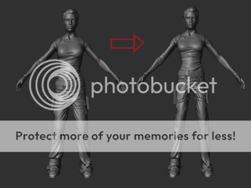 Urban Raider — polycount