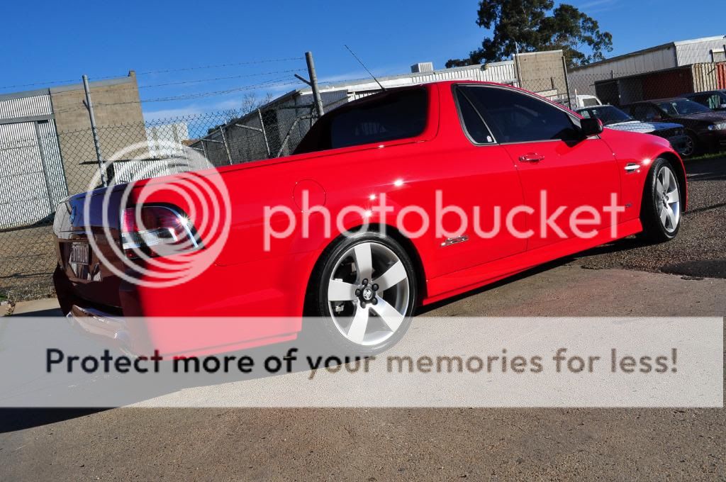 DTAILA's Red Hot SSV Ute.