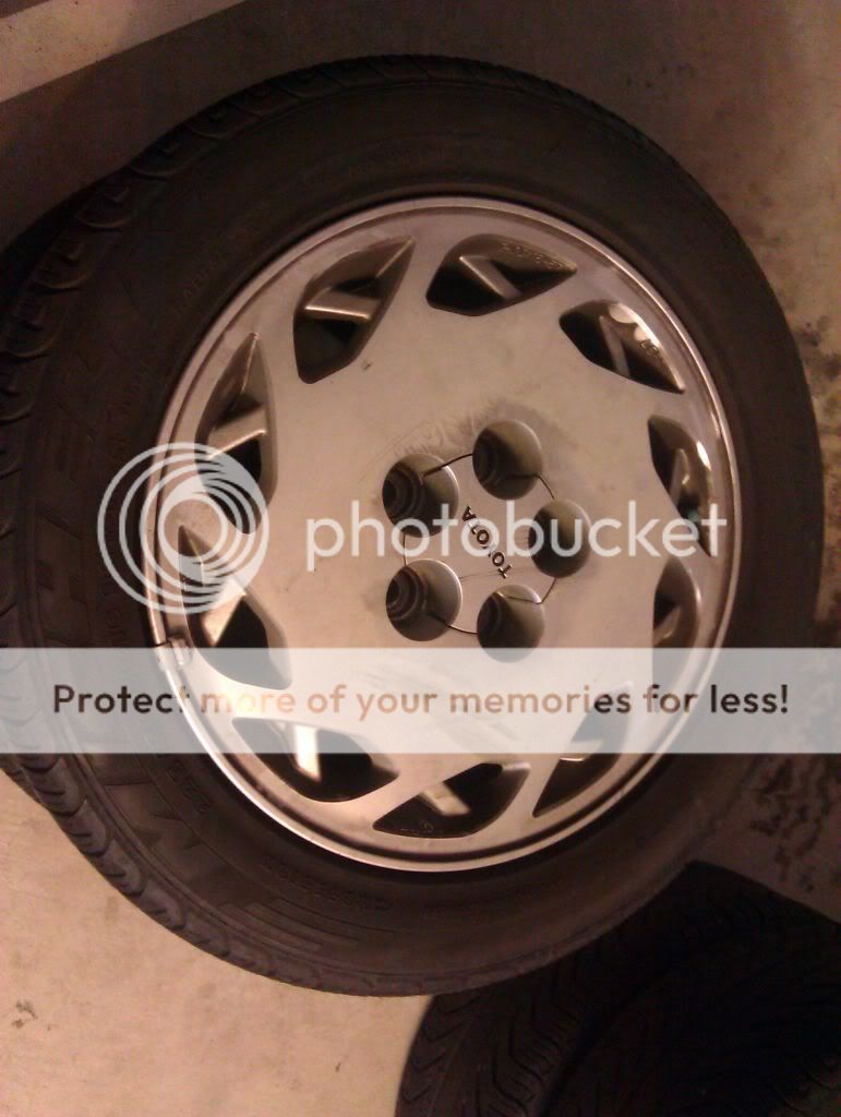 CA Oem Toyota mk3 supra wheels + tires 16x7 +37 5x114.3 - Zilvia.net ...