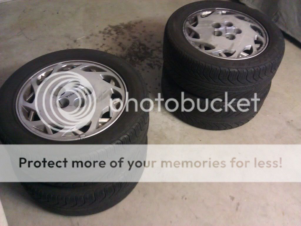 CA Oem Toyota mk3 supra wheels + tires 16x7 +37 5x114.3 - Zilvia.net ...