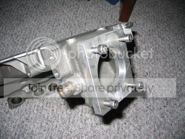 OBD1 VR6 intake manifold -> OBD2 TB adaptor plate | VW Vortex ...