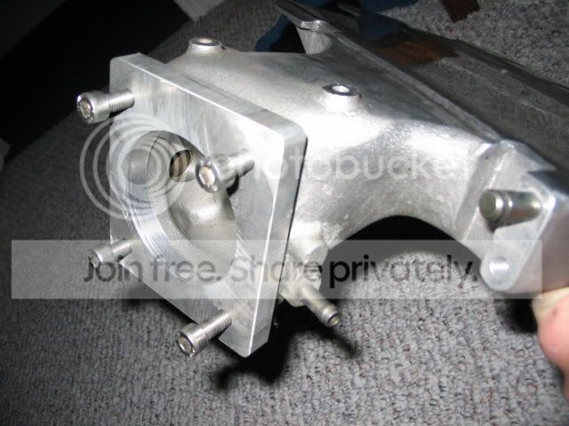 OBD1 VR6 intake manifold -> OBD2 TB adaptor plate | VW Vortex ...