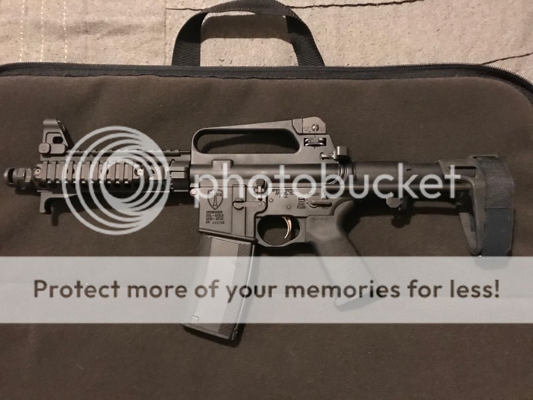 Running AR Pistol With Irons Only > AR Pistols > AR15.COM