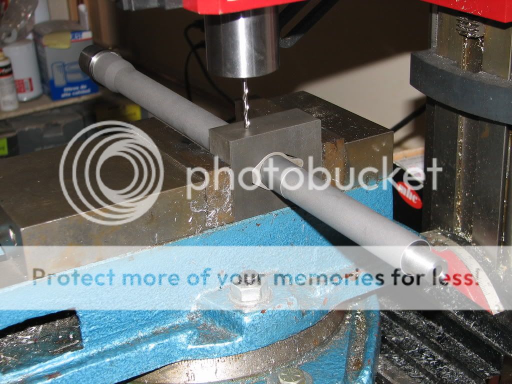 Gas Block Dimple Jig: Gas Block Dimple Jig