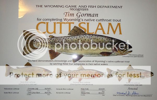 Wyoming Cutt Slam | Utah Wildlife Forum