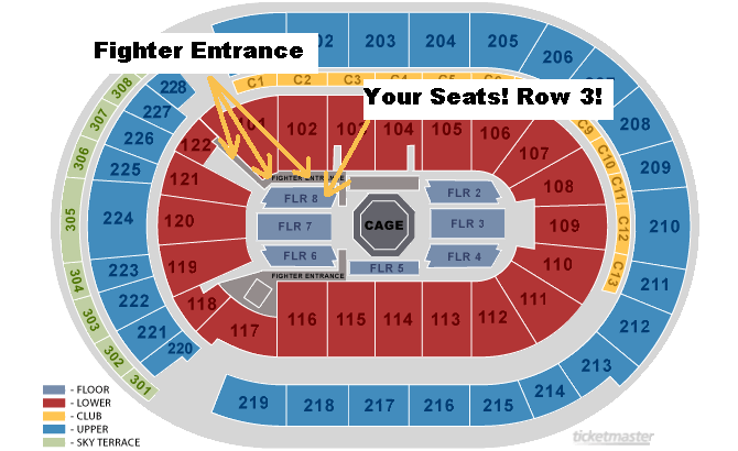 Your Seat Location