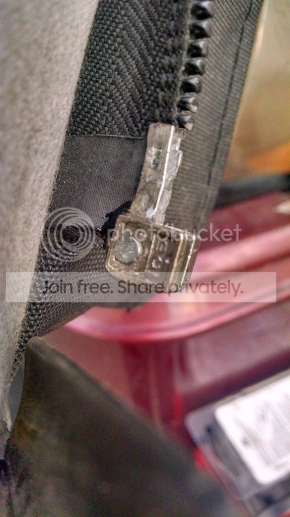 How To Repair Zipper Box (Stoppy Thingy) | Jeep Enthusiast Forums