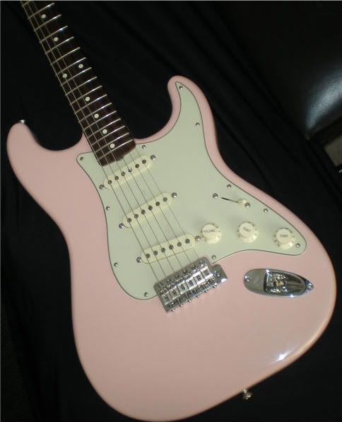Shell Pink Fender 60s Classic Stratocaster - Rickresource Rickenbacker ...