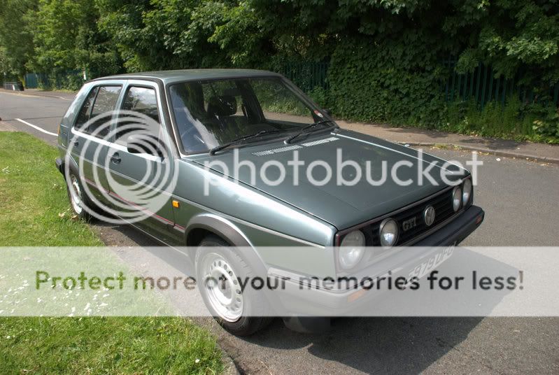 For Sale - Golf GTi mk2 8v, jade green, taxed & tested for a looong ...