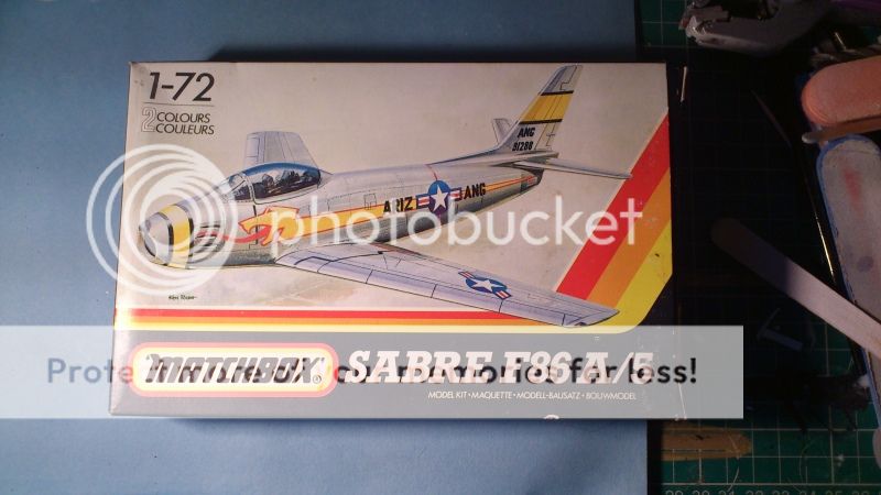 Matchbox Sabre F86 A/5 1/72 - The Obsolete Kit Group Build ...