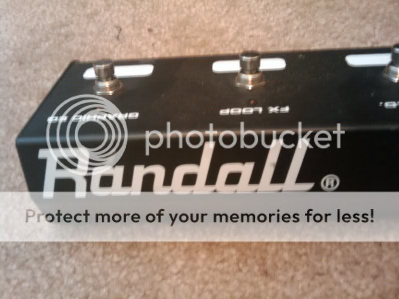 Randall RF5V2 footswitch - Effects - Harmony Central