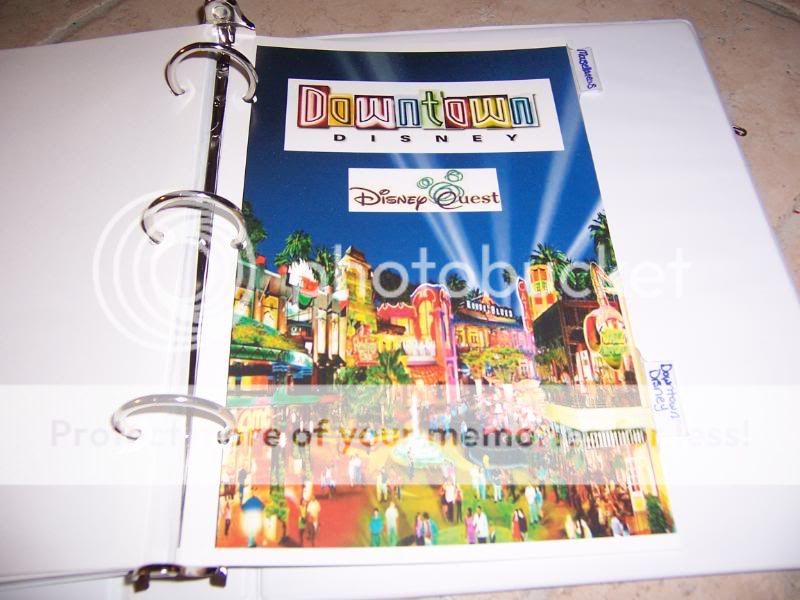 My Disney Planning Binder | Page 8 | DIS Disney Discussion Forums ...