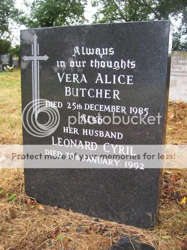 BUTCHER - Headstones... Pix