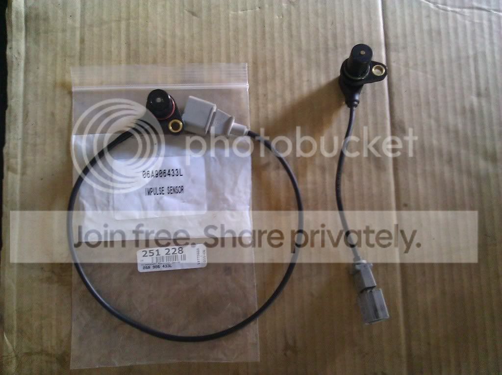 New Crank Position Sensor a lot longer than old one. | VW Vortex ...