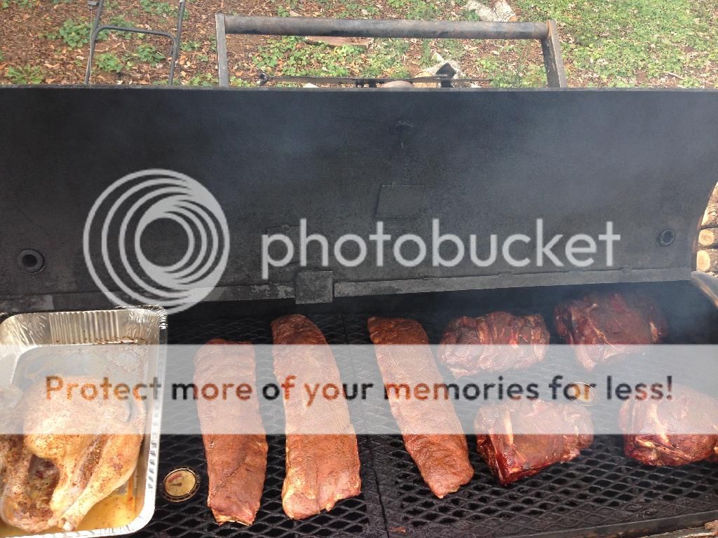 BBQ for rivalry gameday - 24hourcampfire