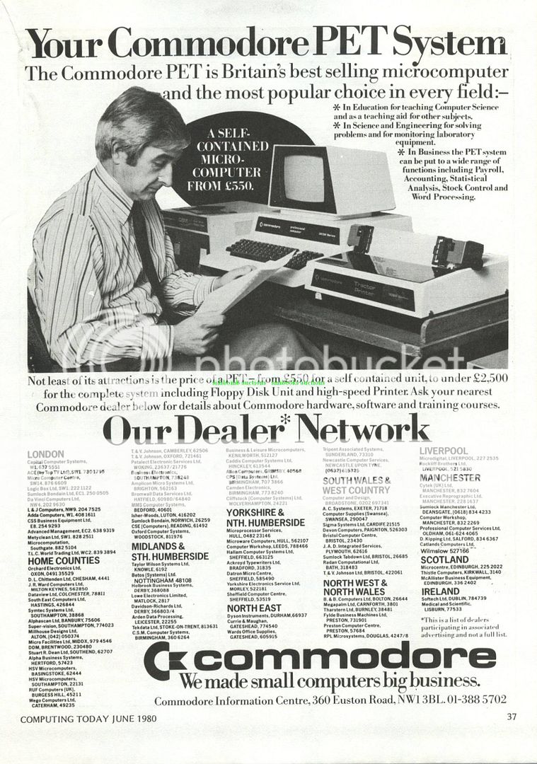 Commodore PET Computer Original Vintage Magazine Advert 52115 on eBid ...