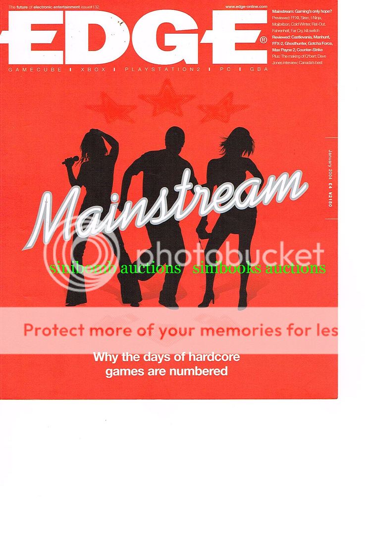 Mainstream Gaming Original Edge Magazine Cover L000987 on eBid United ...