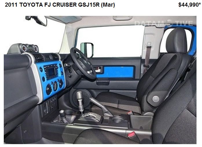 Aussie FJ Pics - A Few Interior Shots | Toyota FJ Cruiser Forum