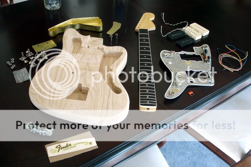 Nearly Complete Jazzmaster Project - Swamp Ash, Mastery, Vintage ...