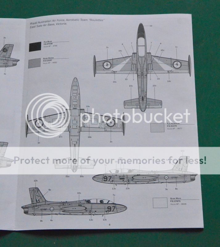 Italeri MB-326 "RAAF Roulettes" - Aerobatic Group Build - Britmodeller.com