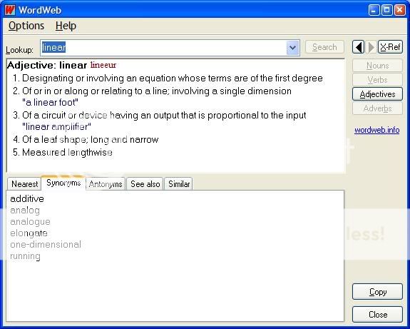Linear vs. Lineal - NASIOC