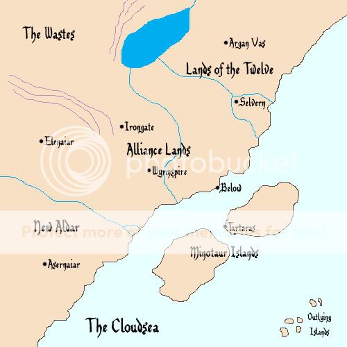 Alara: Map of the Civilized Lands | Creative Runoff