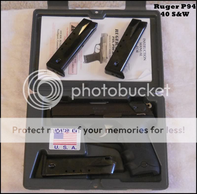 WTS....Ruger P944 40 cal w/3 mags...***SOLD*** | RugerForum.com - Ruger ...
