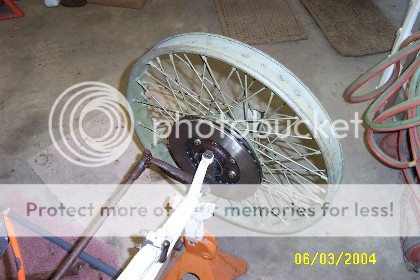 Disc brakes for 1917 model T speedster being built by Powerwagonmaniac1 ...