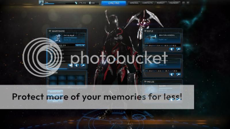 Excal And Excal Prime - Warframes - Warframe Forums