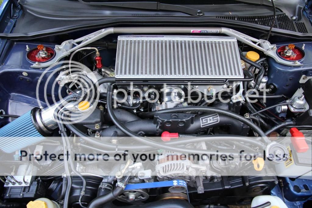 Phatbotti Tuned 2006 STi: EJ257 GTX2867 ID1000 E85 425whp 126.8mph trap ...