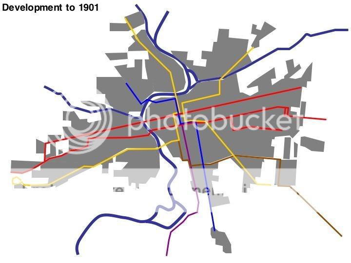 Dayton Transit History + Development, in maps mostly. - Mass Transit ...