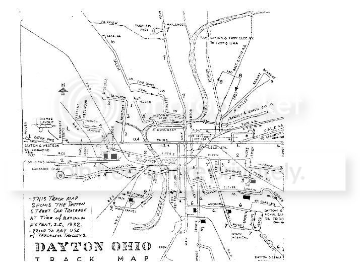 Dayton Transit History + Development, in maps mostly. - Mass Transit ...
