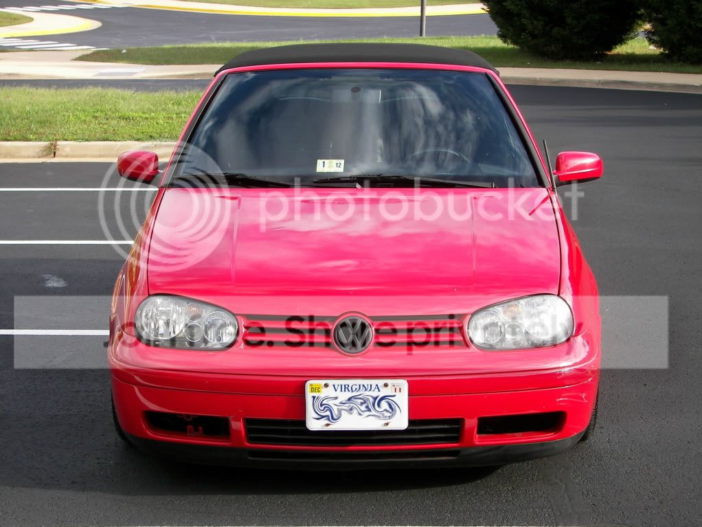 2000 Volkswagen Cabrio Mk3.5, Red/Black Leather, 5spd, Neuspeed SC ...