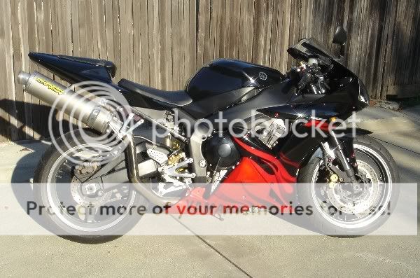 2003 R1 - Limited Edition, black w/red flames $6100 | Yamaha R1 Forum ...